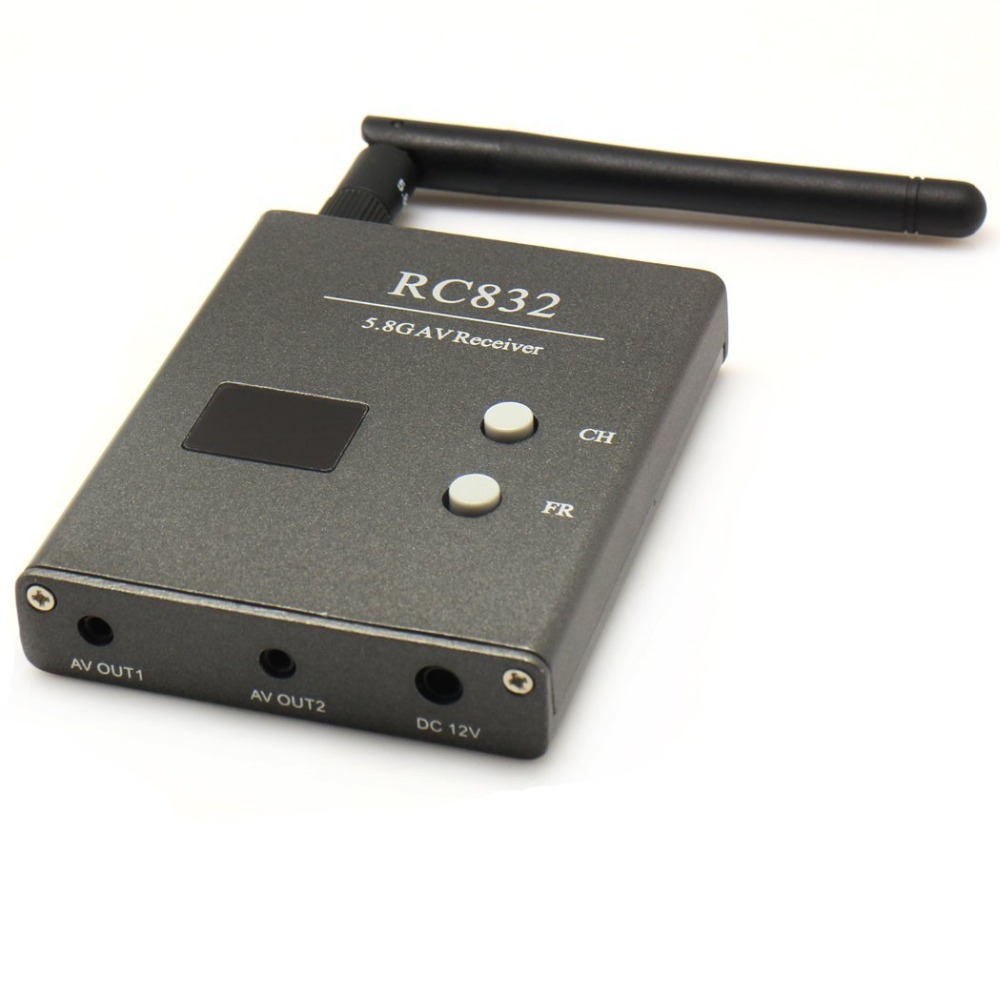 RC832 5.8GHz 48 Kanal A/V Empfänger - AEROBOT UAV Flight Systems ...