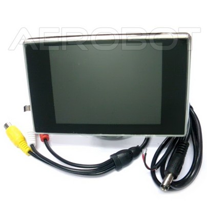 3.5" FPV LCD Monitor - AEROBOT UAV Flight Systems
